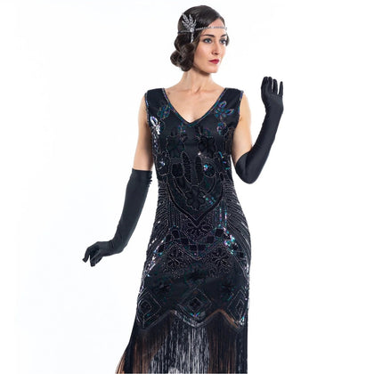 Black Flapper Dress | Black 1920s Dress | Flapper Boutique